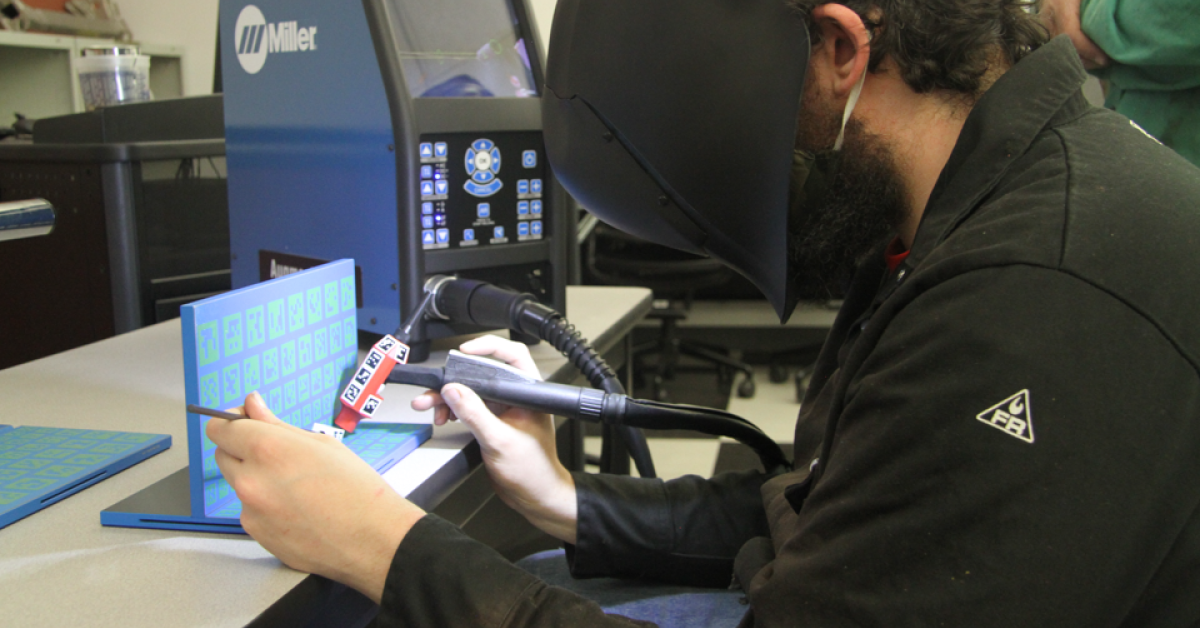 Welding at Lincoln Land Community College