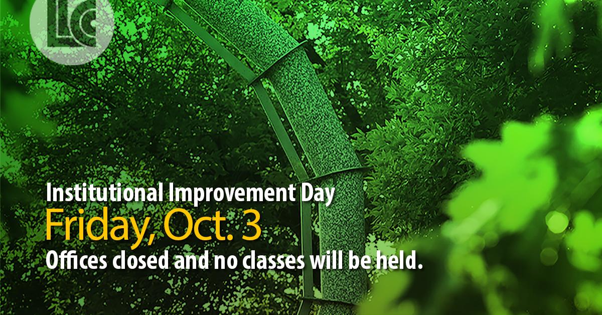 LLCC closed Oct. 3 for Institutional Improvement Day | Lincoln Land ...