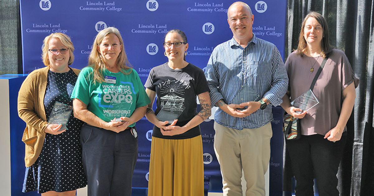 LLCC honors 2025 Distinguished Service Awards recipients | Lincoln Land ...